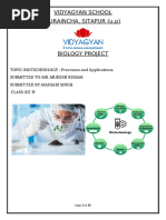 Biotechnology Class 12 | PDF