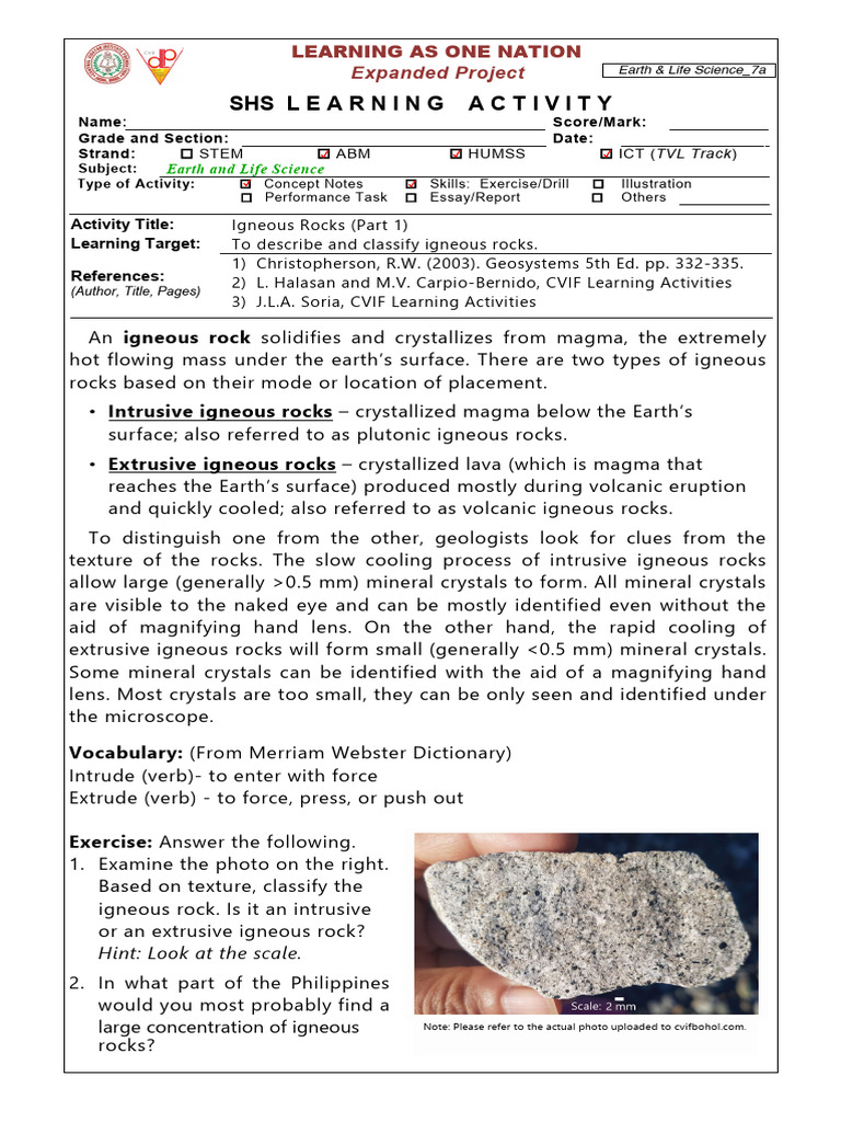 Understanding Igneous Rocks | PDF | Igneous Rock | Rock (Geology)