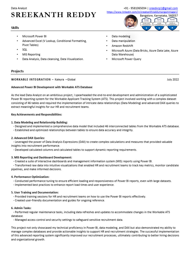 Sreekanth Reddy 03 | PDF | Data | Data Analysis