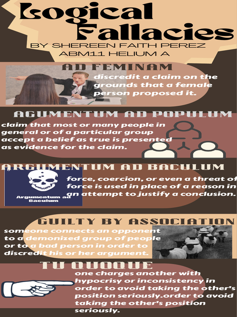 Logical fallacies | PDF
