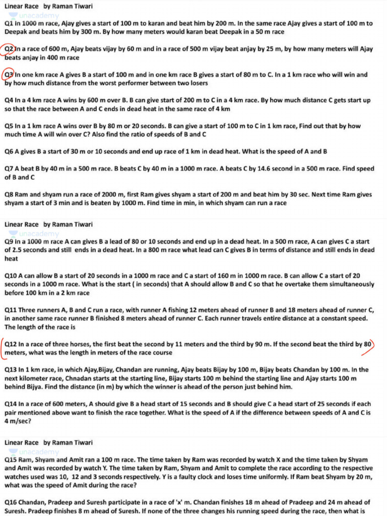 Linear Race-Removed | PDF