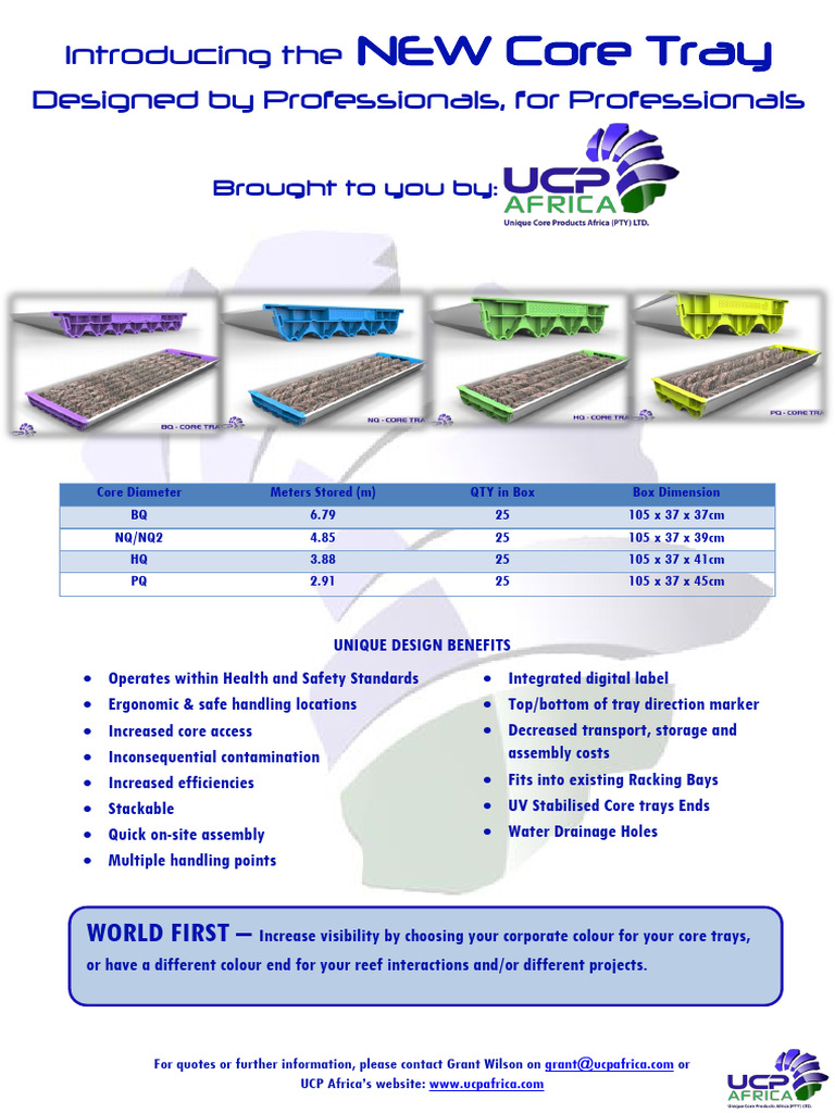 UCP Core Tray Spec | PDF