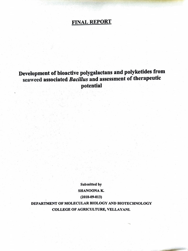 RC Report Shanoona | PDF