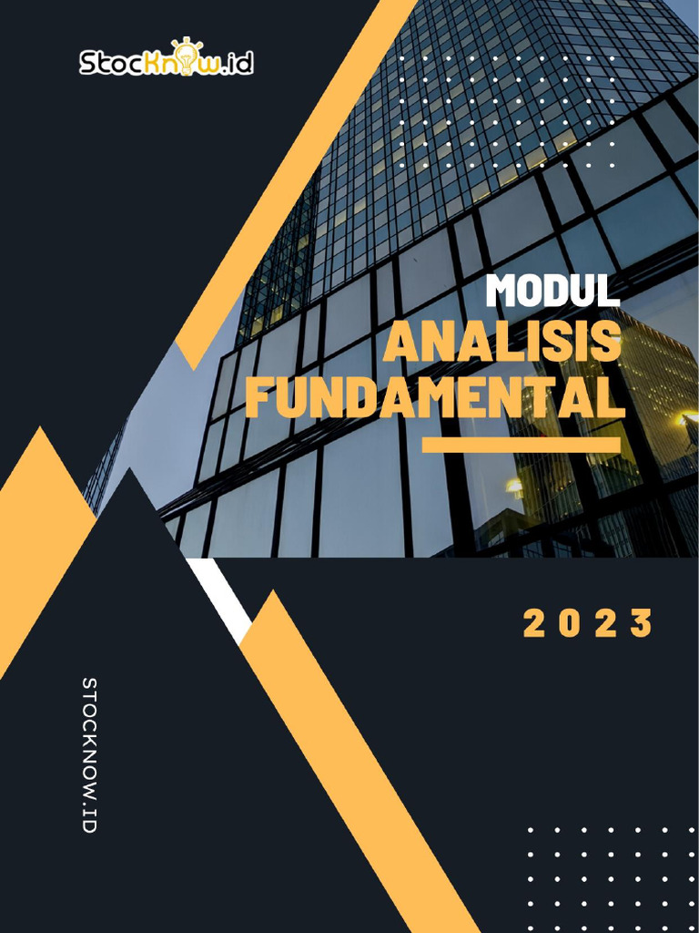 Modul Analisa Fundamental Intermediate | PDF | Bisnis | Pengelolaan Keuangan & Uang