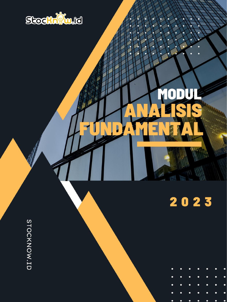Modul Analisa Fundamental Basic | PDF | Bisnis
