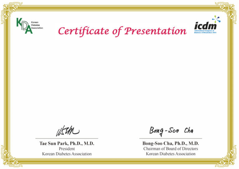 Certificate of E-Poster - PE325 - I Wayan Rendi Awendika | PDF | Self ...