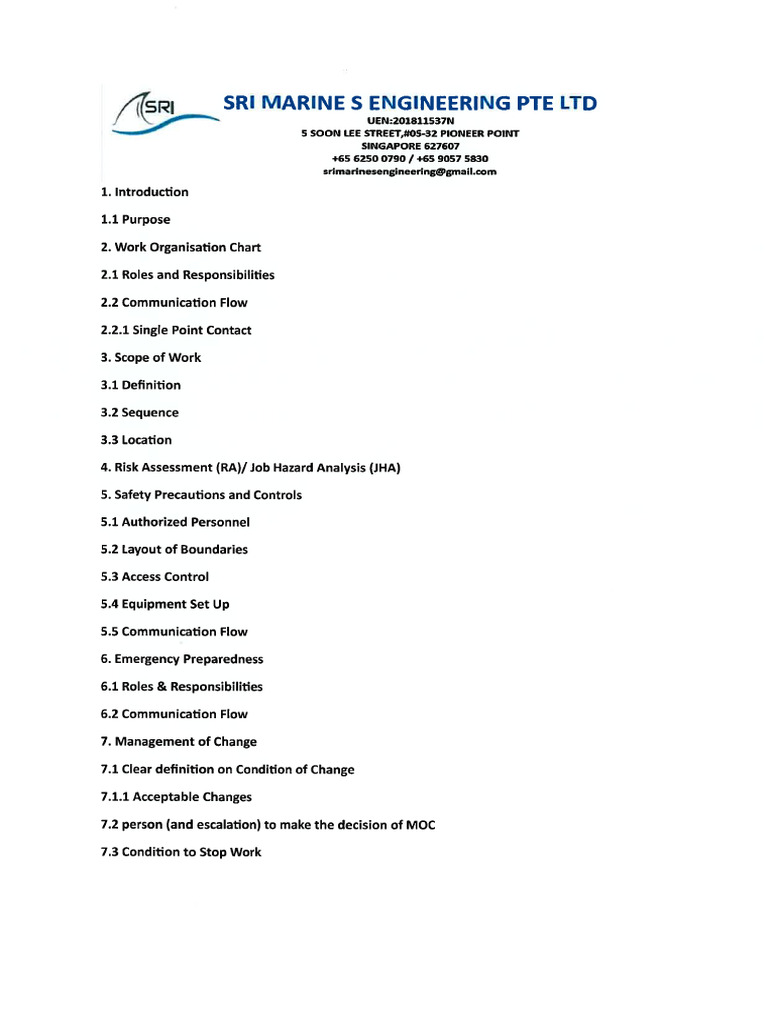 SRI MARINE MOS | PDF