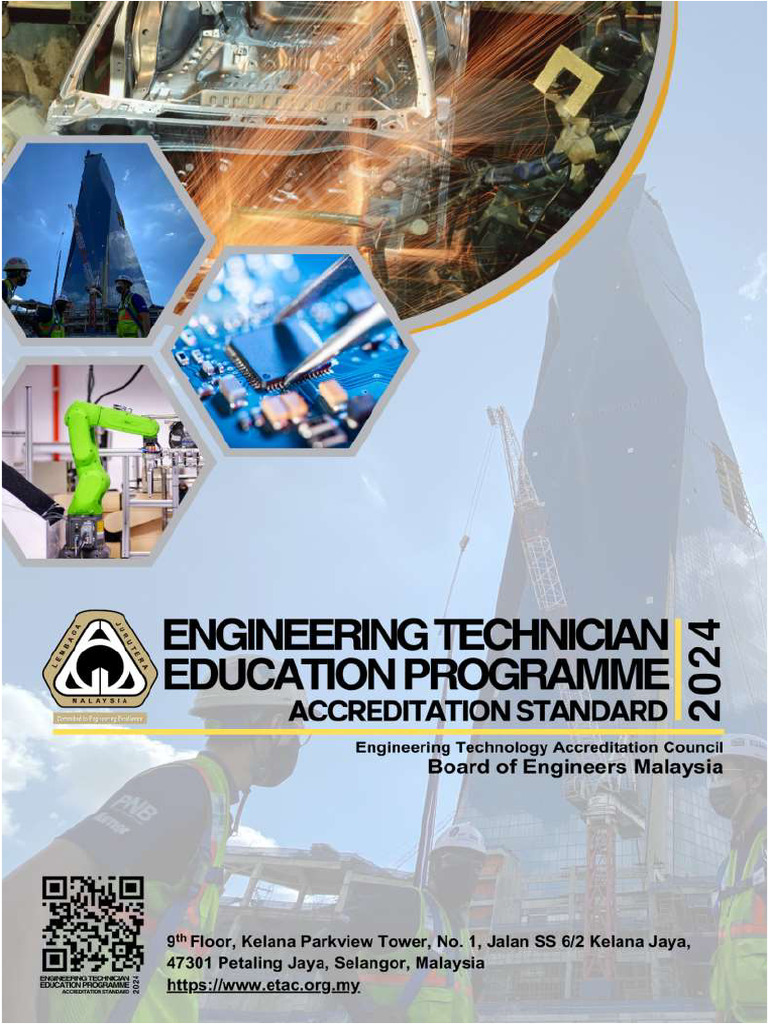 Engineering Technician Education Programme Accreditation Standard 2024 ...