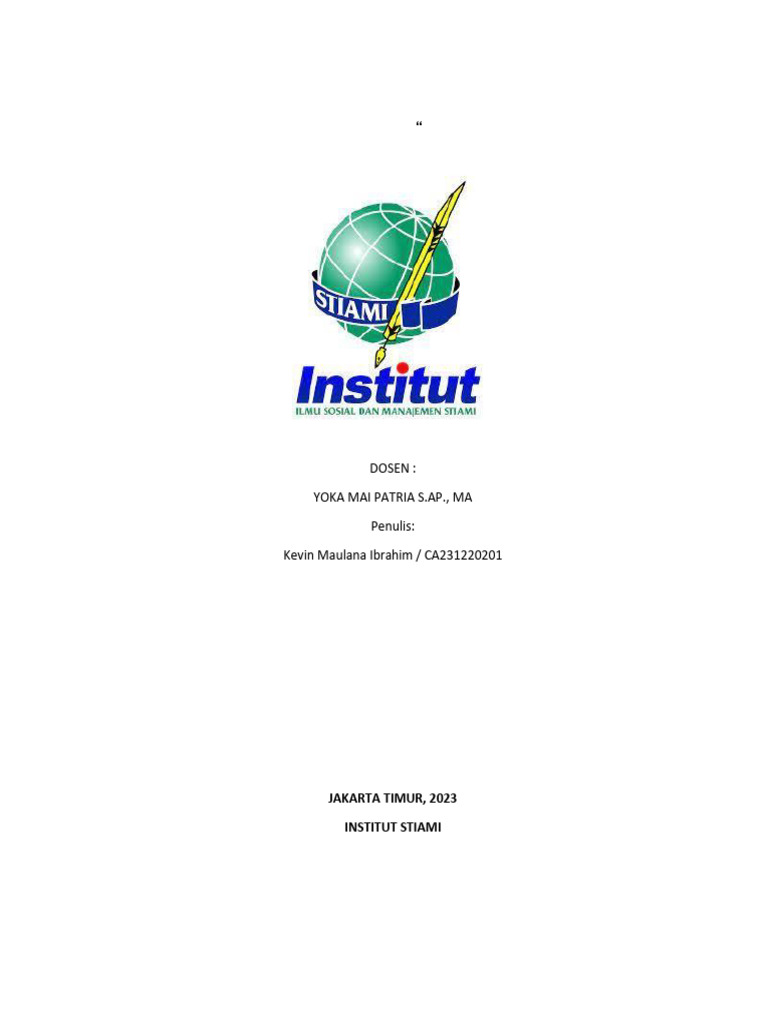 Proposal Bisnis Hai Choco oleh Kevin Maulana | PDF