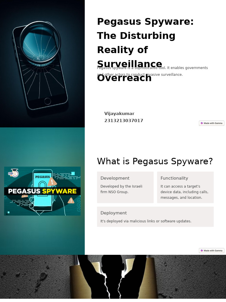 Pegasus Spyware The Disturbing Reality Of Surveillance Overreach Pdf