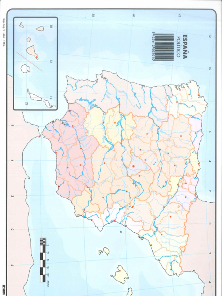 Mapa Político España | PDF