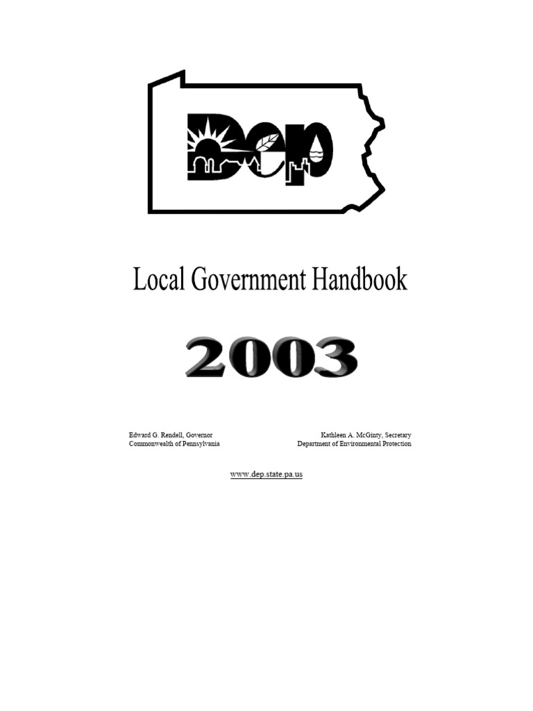 Fin4 Dep Local Government Handbook | PDF | Waste | Waste Management