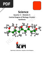 SCIENCE G10 Q3 Module 4 | PDF | Translation (Biology) | Rna