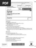 Edexcel iAL Mathematics Formula Book | PDF | Variance | Statistical Theory