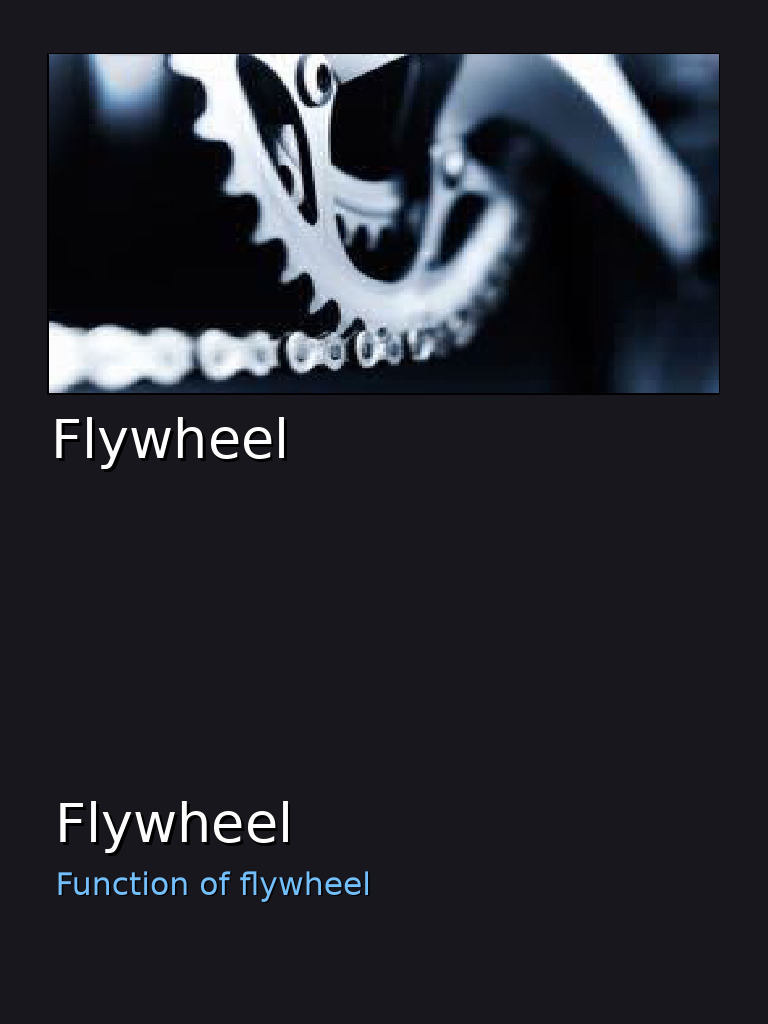 Flywheel | PDF