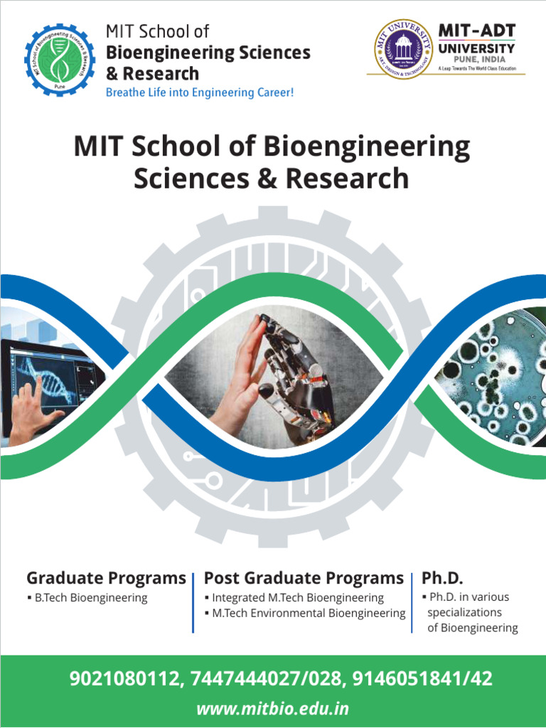 MIT School of BioEngineering Sciences and Research MITADT University ...