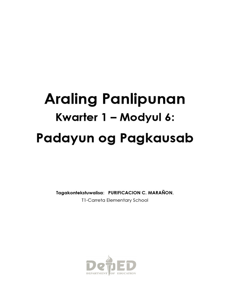 Ap1-Q1-Module 6 | PDF