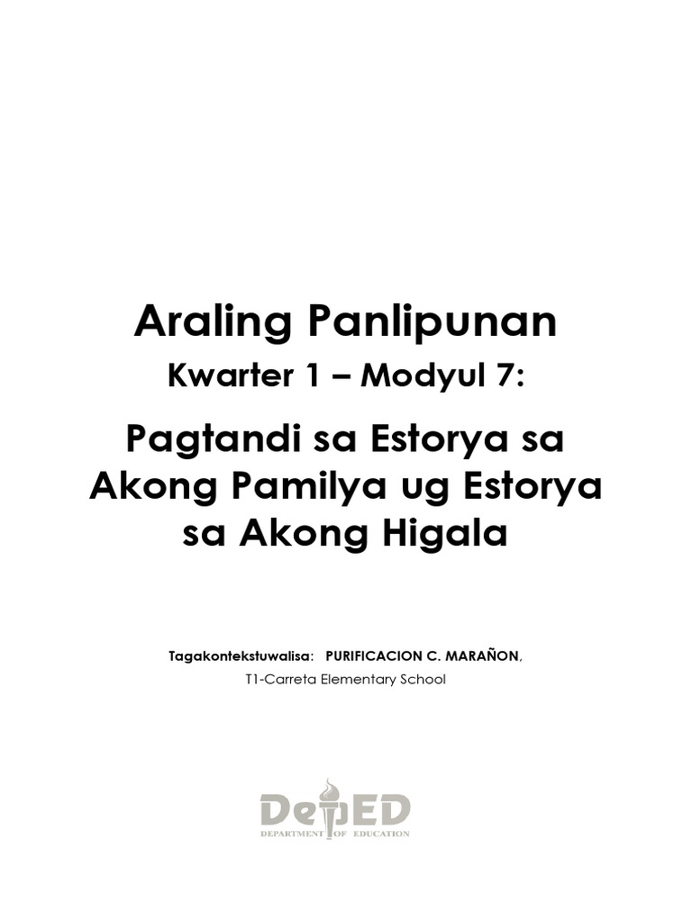 Ap1-Q1-Module 7 | PDF