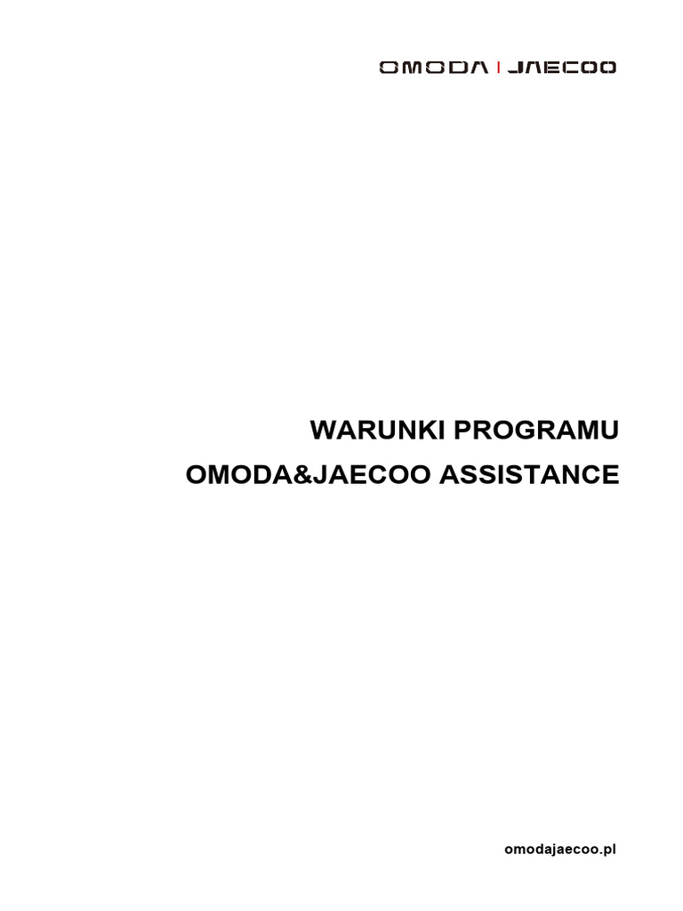 Broszura Assistance | PDF