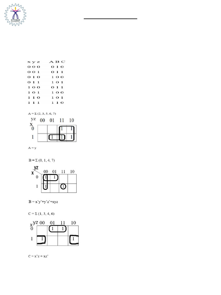 Assignment-4_Solutions(updated) | PDF | Digital Electronics | Electronic Engineering