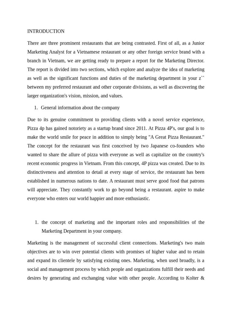 Assignment MPP 1 (AutoRecovered) | PDF | Marketing | Human Resources