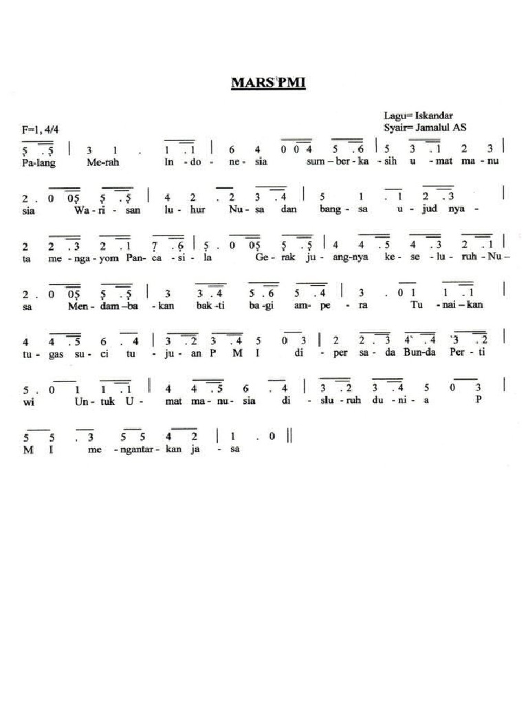 Mars Pmi Not Angka | PDF