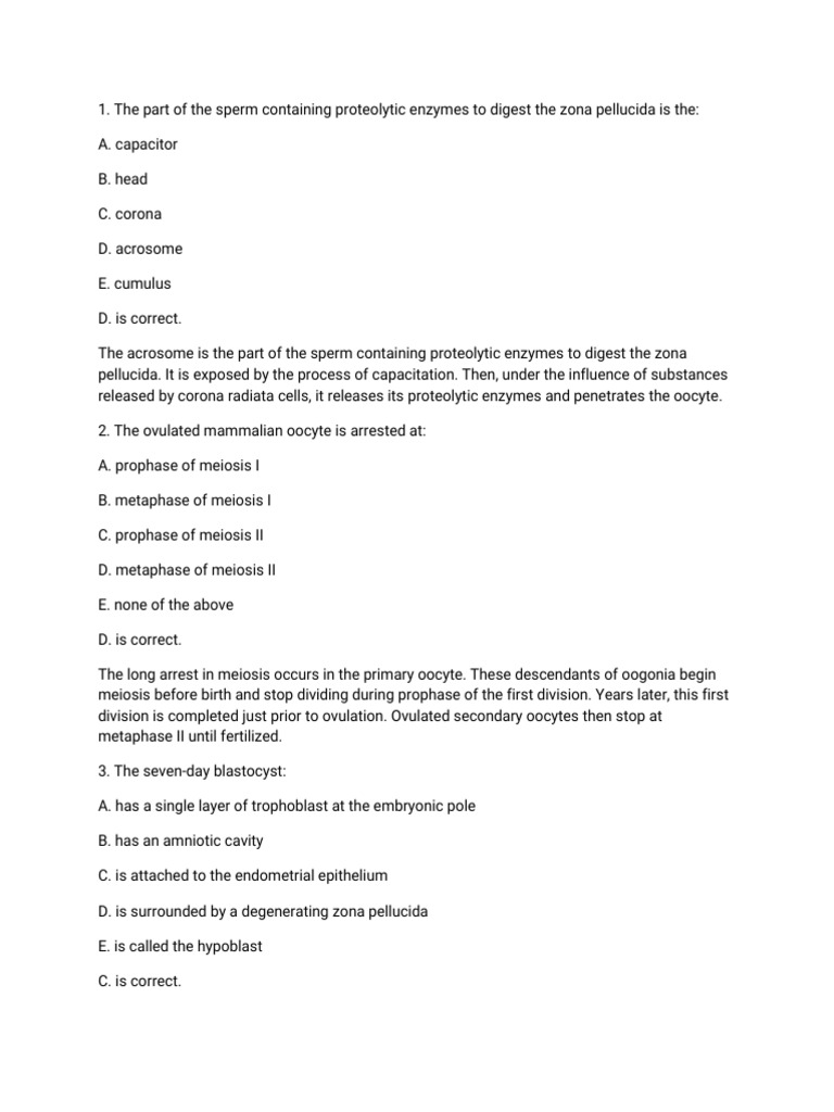 Human Embryonic Development Overview | PDF