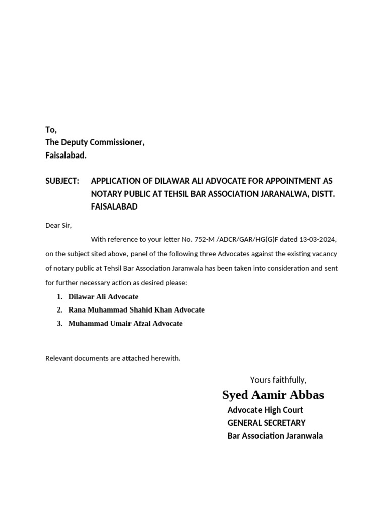 Application For Notary Public | PDF