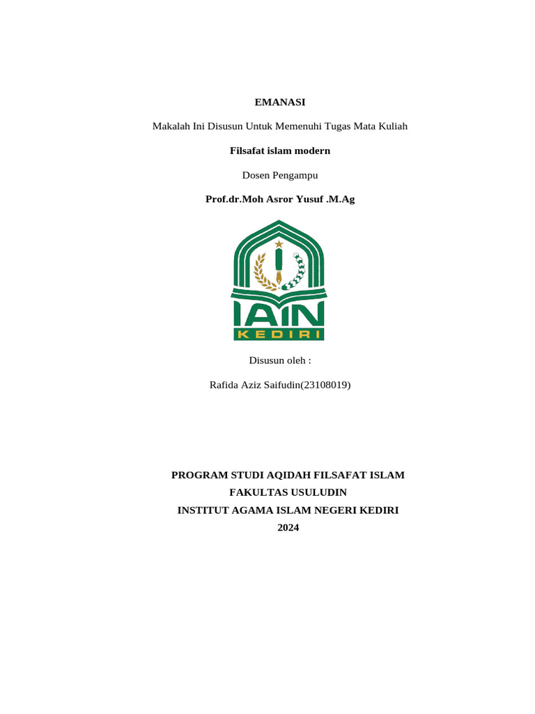 Emanasi | PDF
