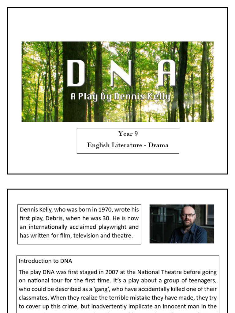 Y9 Drama DNA | PDF