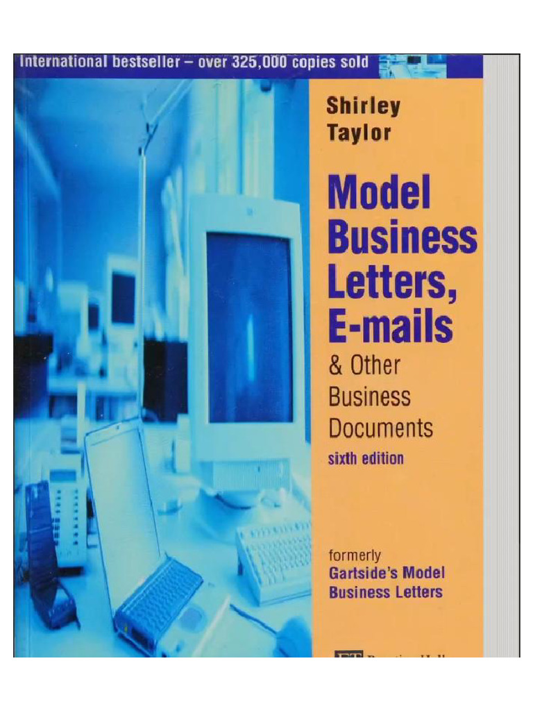 Model Business Letters - Shirley Taylor | PDF