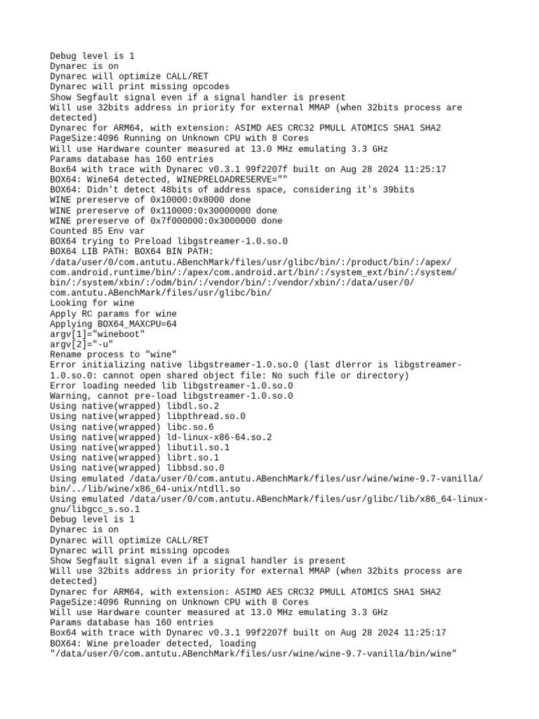 wineboot | PDF | Computer Science | Computer Architecture