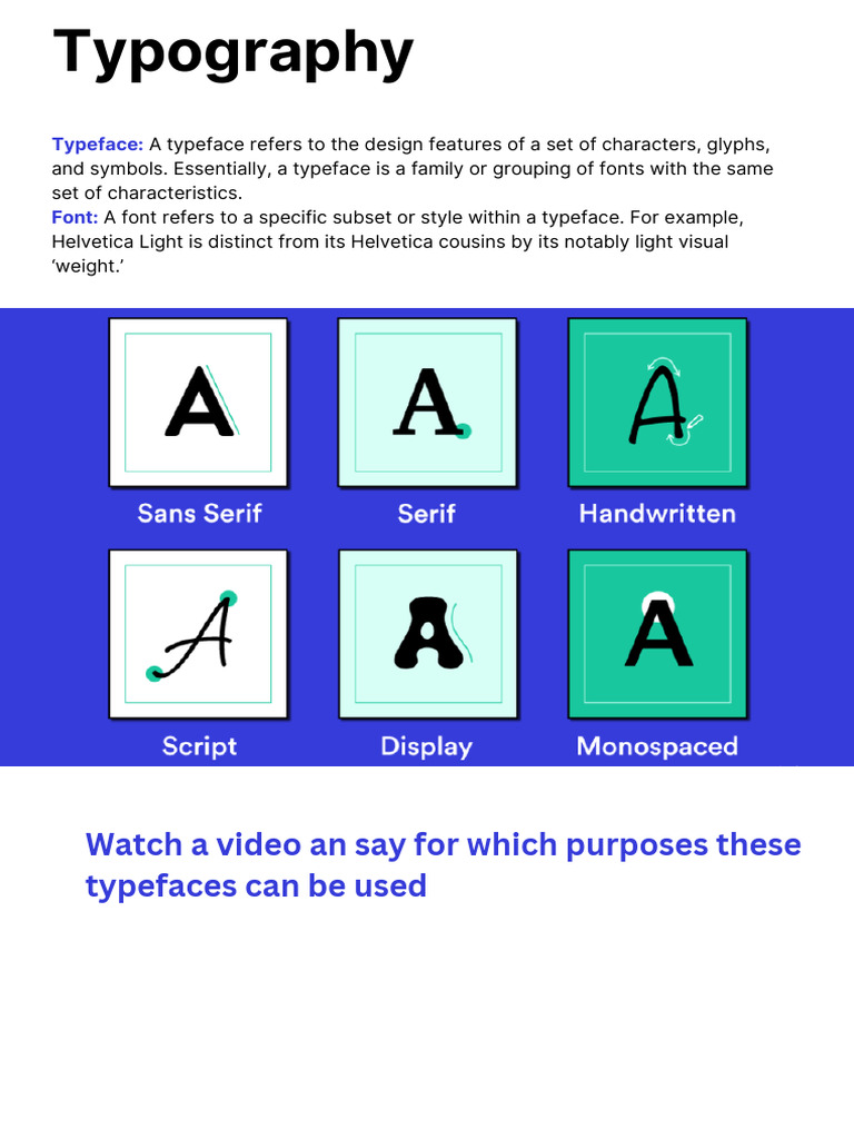 Typography Pdf Typefaces Typography