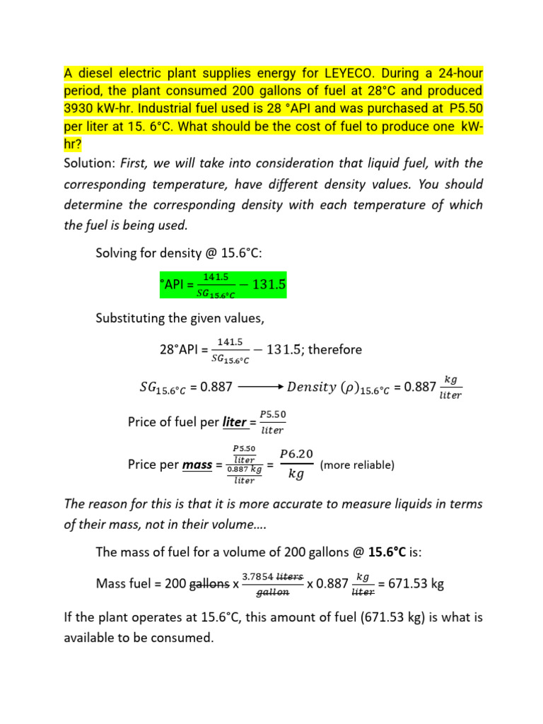 Sample Combustion Problems 1 2024 | PDF | Fuels | Density