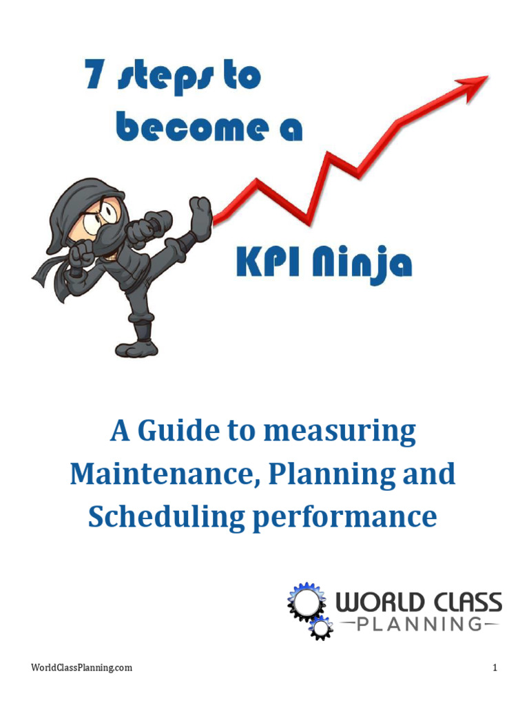 Maintenance KPI | PDF | Performance Indicator | Spreadsheet