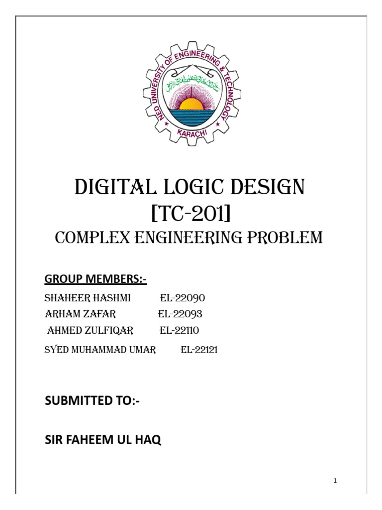 DLD CEP.docx (1) | PDF | Computing | Computer Engineering
