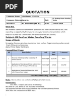 Quotation Terms and Conditions For Quotes | PDF