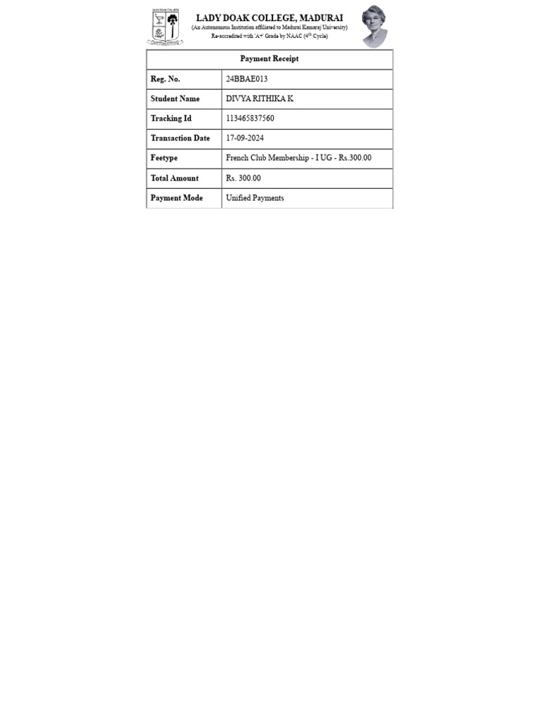 Lady Doak College | PDF