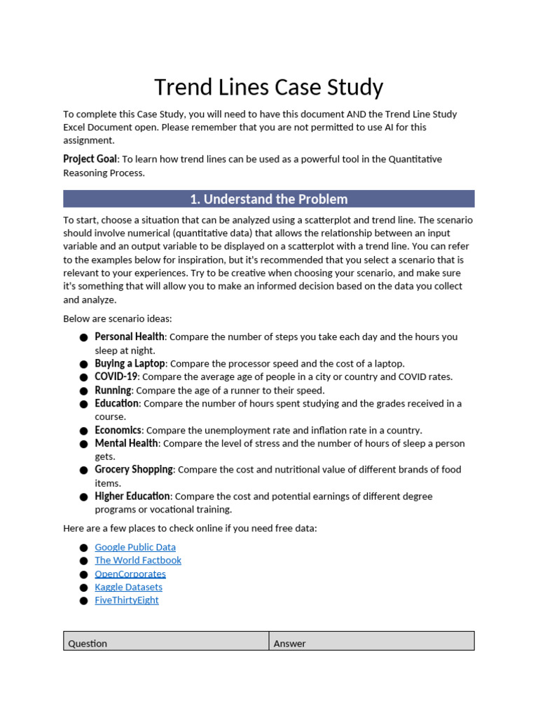 Trend Lines Case Study | PDF | Prediction | Artificial Intelligence
