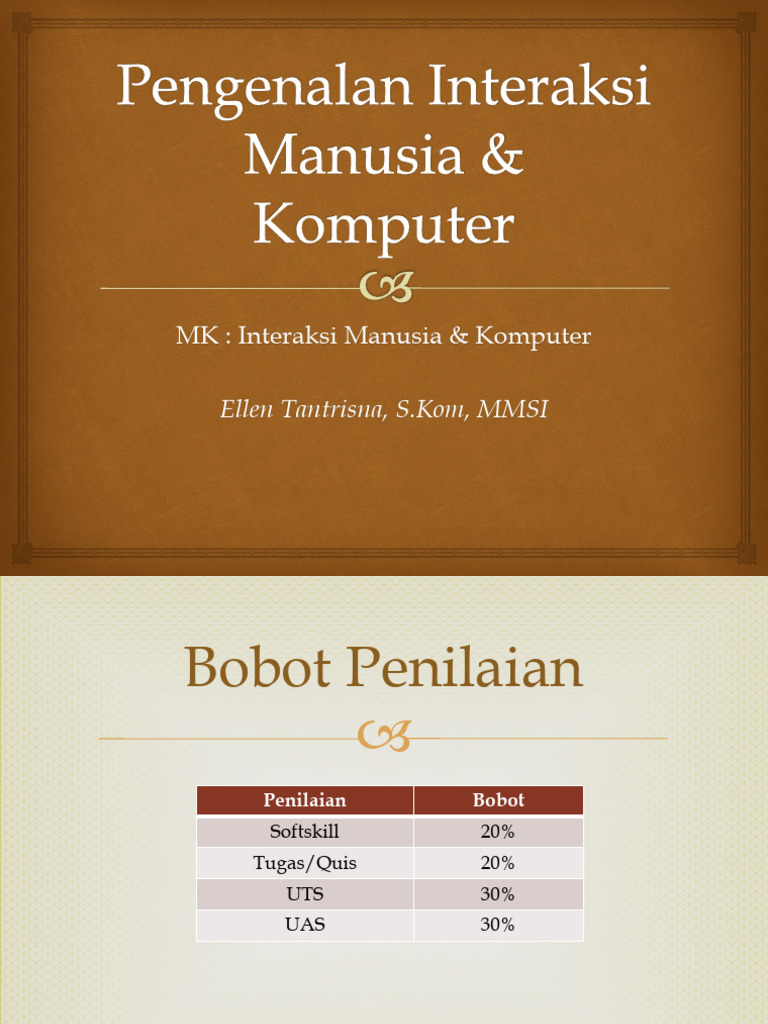 #1 Pengenalan IMK | PDF