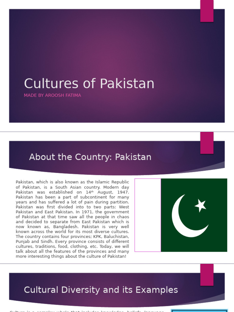 Cultures of Pakistan Made by Aroosh | PDF | Khyber Pakhtunkhwa | Pakistan