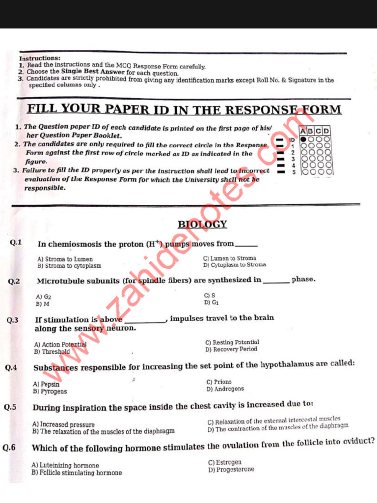 MDCAT Past Papers 2008-2019 Solved | PDF | Tests | Academia
