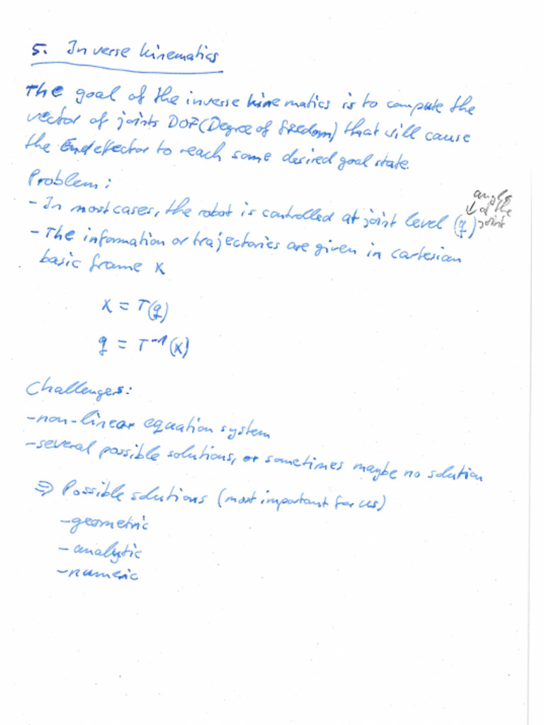 5 Inverse Kinematic | PDF