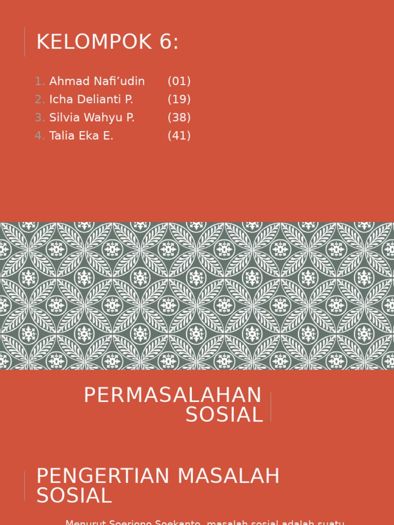 Kel 6 Sosiologi | PDF