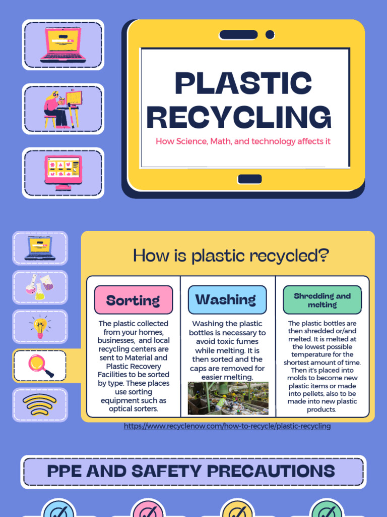 PPT on Plastic Recycling | PDF | Recycling | Plastic