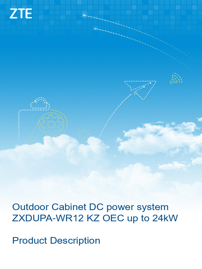 ZXDUPA-WR12 KZ OEC Up To 24kW Outdoor DC Power System Product ...