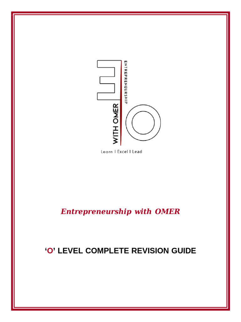 Business O Level | PDF | Franchising | Partnership