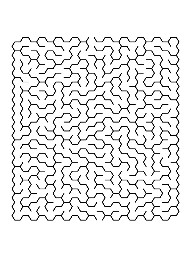 20 by 20 Sigma Maze | PDF