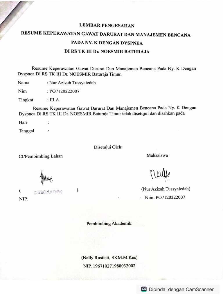 Resume KGD Nur Azizah | PDF