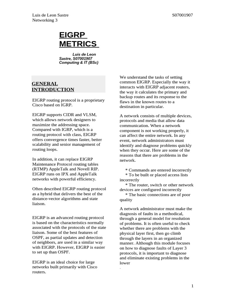 Networking 2 | PDF | Routing | Computer Science